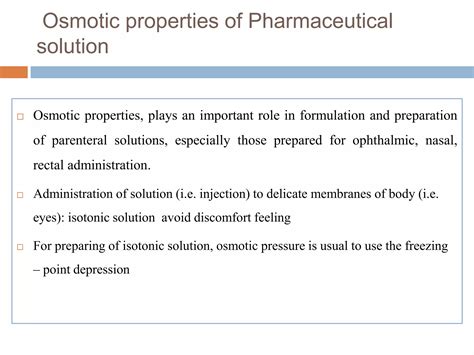 Osmolarity Pptx Chemistry Science