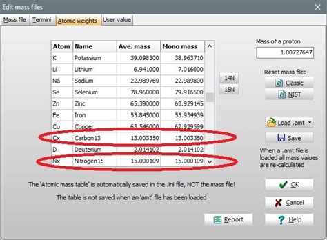 Specifying PKa Values