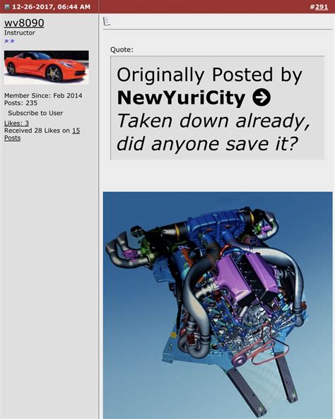Notable Magazine Stirs Up More Zr1 Powerplant Debates With 6 Year Old