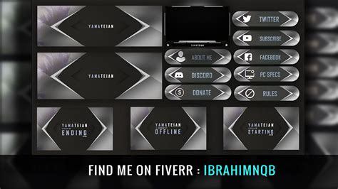 Twitch Overlay Design Tutorials Nature Design Graphic Design