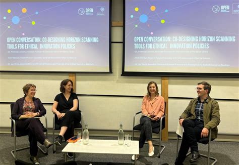 Speaking About Our Project On Horizon Scanning And Foresight Nuffield