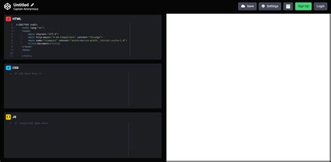 Github Ferdinan Opscodepen Clone Javascript Project Codepen Clone