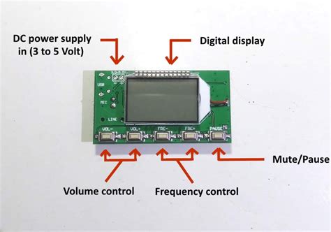 Fm Radio Transmitter Module With Lcd Tech Bazar টেক বাজার