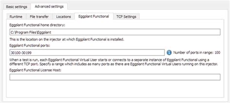 configuring static injector families in eggplant performance epp docs