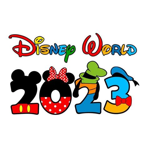 Disney World 2023 Mickey Friend Svg Graphic Designs Files Disney 2023