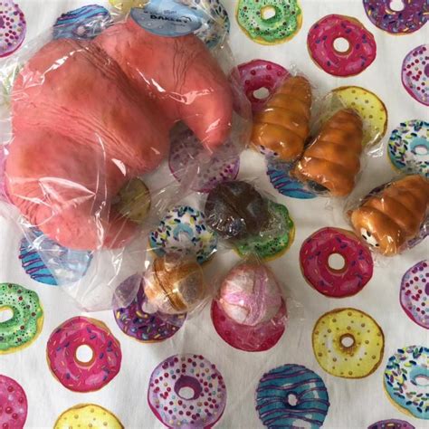 Mini Bakery Bread Bun And Cornet Squishies Licensed By Puni Maru Cute