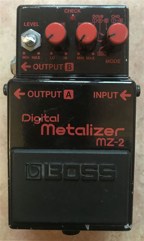 MZ-2 Digital Metalizer - Boss MZ-2 Digital Metalizer - Audiofanzine