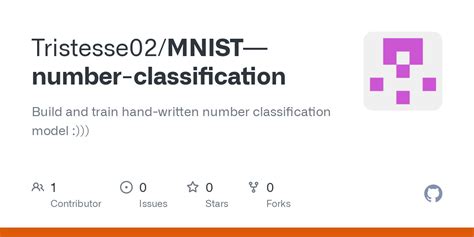 Github Tristesse Mnist Number Classification Build And Train Hand Written Number