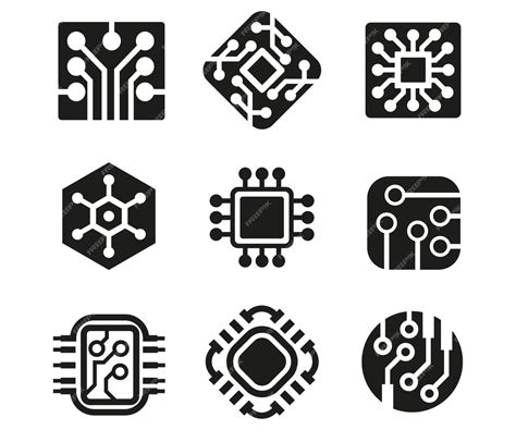 Premium Vector Circuit Board Of Computer Scheme Electronic Electric Flow Conductor Vector