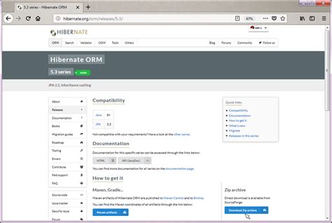 Download And Install Hibernate