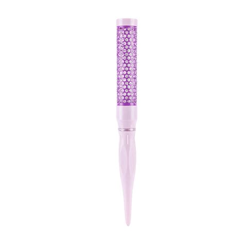 Curls To Go Untangle Purple Curl Brush Curl With Prongs Define Styling