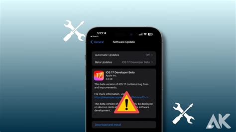 Common Issues In IOS 17 And How To Fix Anass Khan
