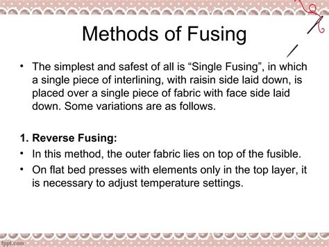 fusing ppt needlework arts and crafts