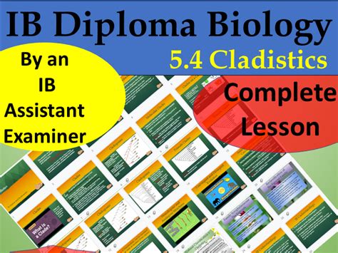 Ib Biology Topic 5 4 Cladistics Ppt Teaching Resources