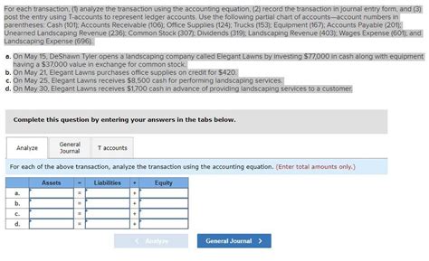 solved for each transaction 1 analyze the transaction