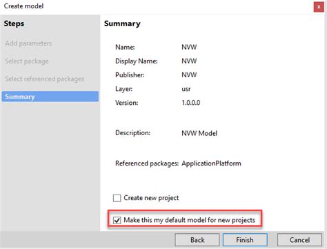 Dynamics 365 Fo Create Models And Data Model Elements Microsoft