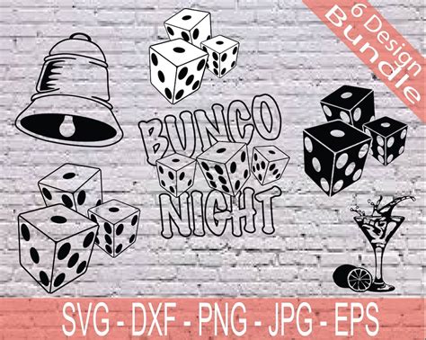 Bunco Svg Bundle Bunco Printables Bunco Svg Bunco Png Bunco Bunco Dice Bunco Ts Bunco