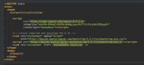 Use Handlebars And Express In Nodejs Stone Soup Programming
