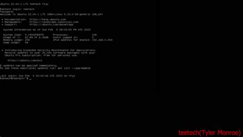 Teetech Linux Irc Server Setup Tyler Monroe Free Download Borrow