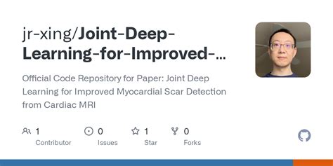 Github Jr Xing Joint Deep Learning For Improved Myocardial Scar Detection From Cardiac Mri