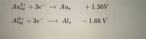 Solved A Calculate Ecell° For A Galvanic Cell Produced With