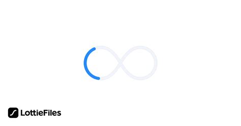 infinity loop animation option 2 by priyanka tolani lottiefiles