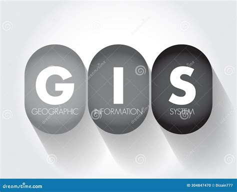 Gis Geographic Information System Type Of Database Containing