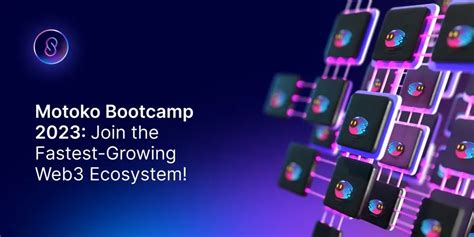motoko bootcamp 2023 join the fastest growing web3 ecosystem