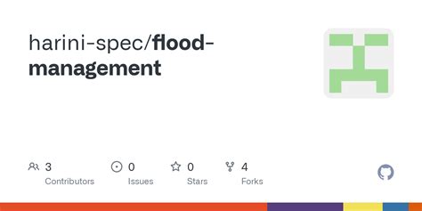 Github Harini Spec Flood Management