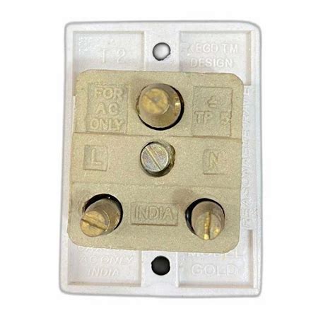 10 Amp White Electric 5 Pin Socket 240 V At ₹ 100 Piece In New Delhi Id 2849561419791