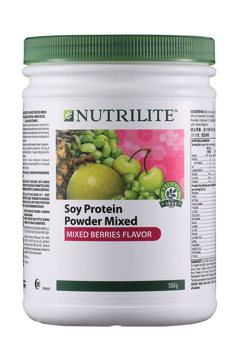 Soy Protein Mixed Berries Oat Pancakes Amwaynow