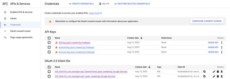 Flutter Firebase Auths Method Sendsigninlinktoemail Gives An