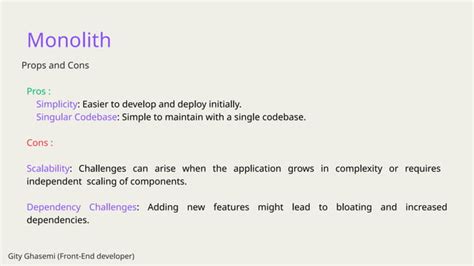 Exploring Modern Web Architectures Monoliths Monorepos Multirepos