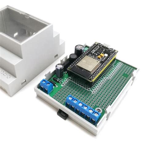Arduibox Esp Esp32 Prototyping Din Rail Case Inc Esp32 Board The