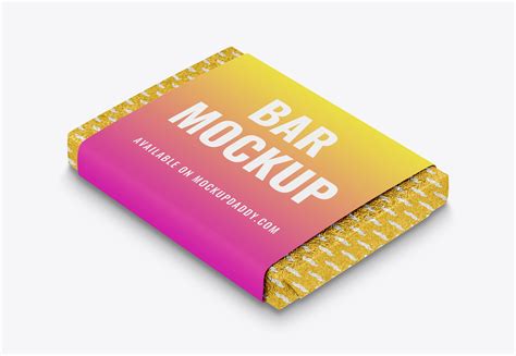 Chocolate Wrapper Mockup Photoshop Templates ~ Creative Market