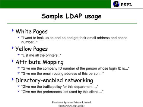 Ppt Implementation Of A Sql Engine For Ldap Powerpoint Presentation