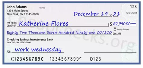 How To Write A Check For 82790 Dollars Cheap Checks