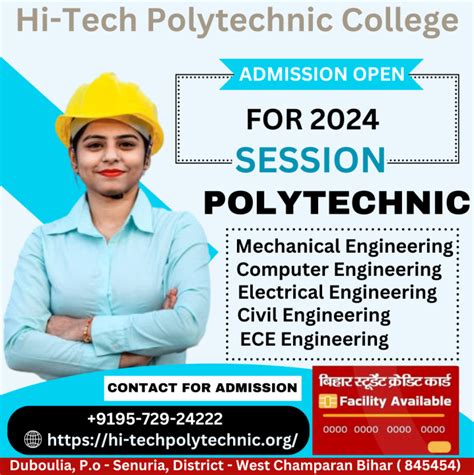 hi tech polytechnic college best polytechnic college in bettiah bihar