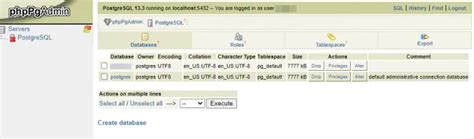 How To Install Postgresql And Phppgadmin On Fedora 34