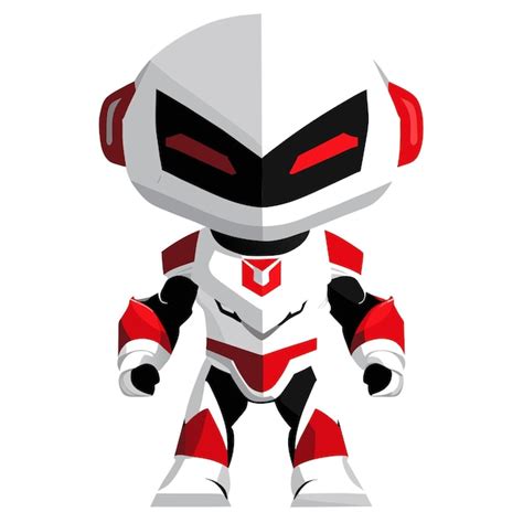 Premium Vector Flat Robot Character Isolated Design