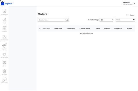 Missing Admin Submenus Bagisto Forum