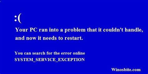 How To Fix SYSTEM SERVICE EXCEPTION Error In Windows 7 8 10