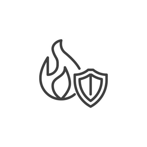 Fire Protection Vector Icon Filled Flat Sign Mobile Concept Web Stock Vector By ©avicons 676808226