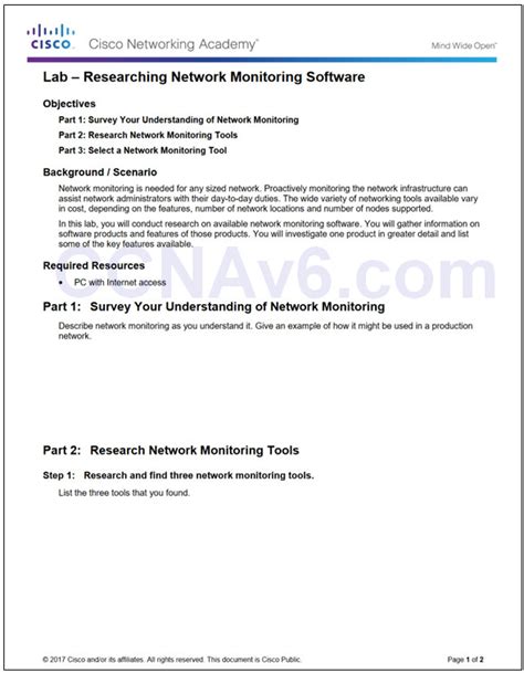 Connecting Networks V6 0 Chapter 5 Network Security And Monitoring