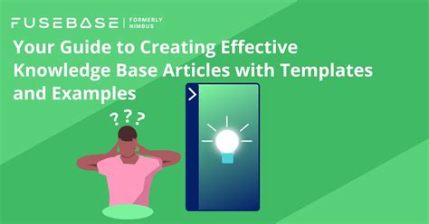 Knowledge Base Article What Is It And How To Write Fusebase