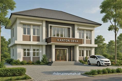 Desain Bangunan Kantor Desa