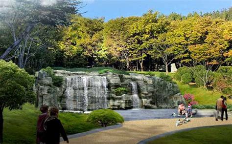 Gangseo Gu Seoul To Create Artificial Waterfall In Jisa Park Stripes