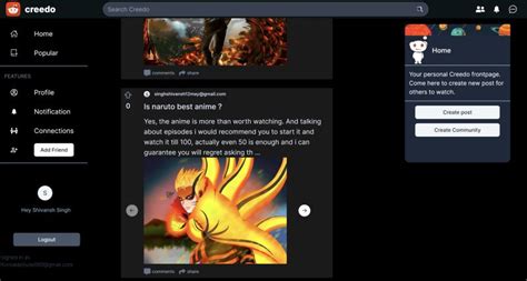 Shivansh Singh On Linkedin Creedo Socialnetworking Nextjs