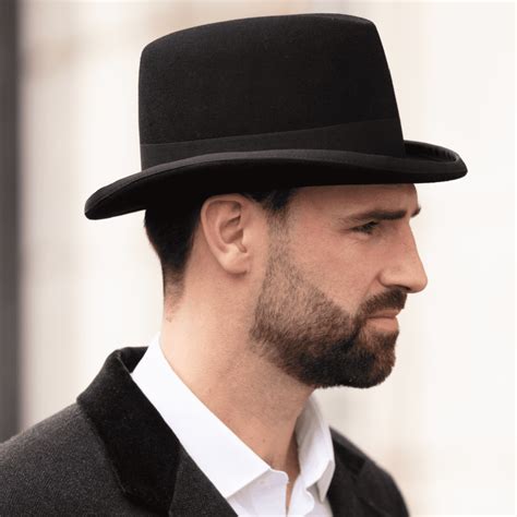 Homburg Hat Wool Black