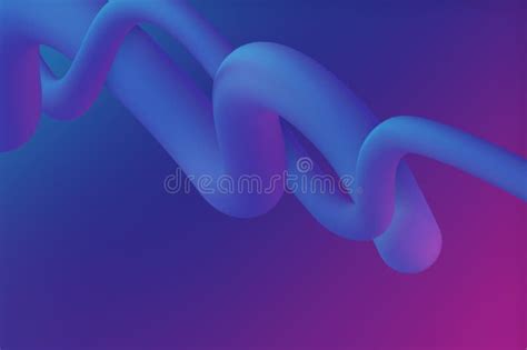 Abstract Gradient Of Fluid Flow Shape Stock Illustration Illustration Of Creative Dynamic